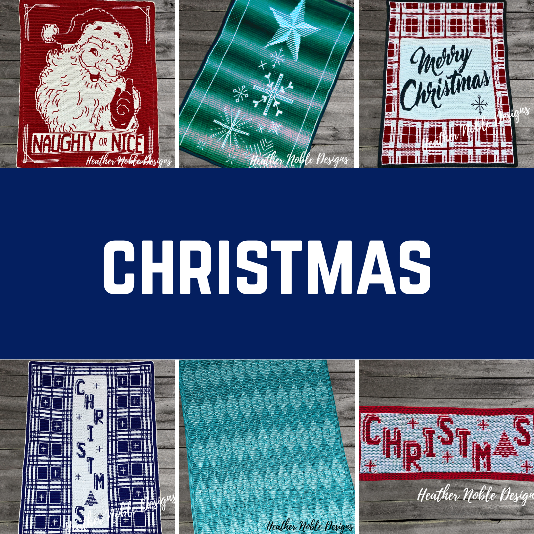 Christmas – Heather Noble Designs-Mosaic Crochet Patterns